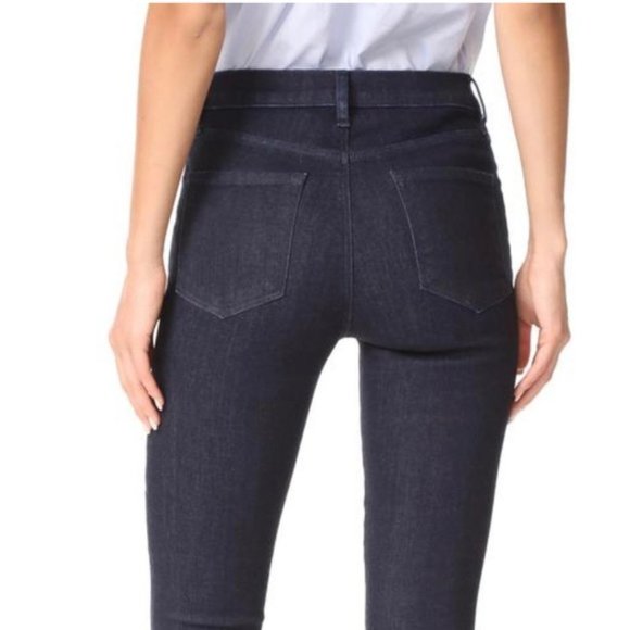 J Brand | Jeans | J Brand Ruby Highrise Ruffled Cropped Skinny Jean ...